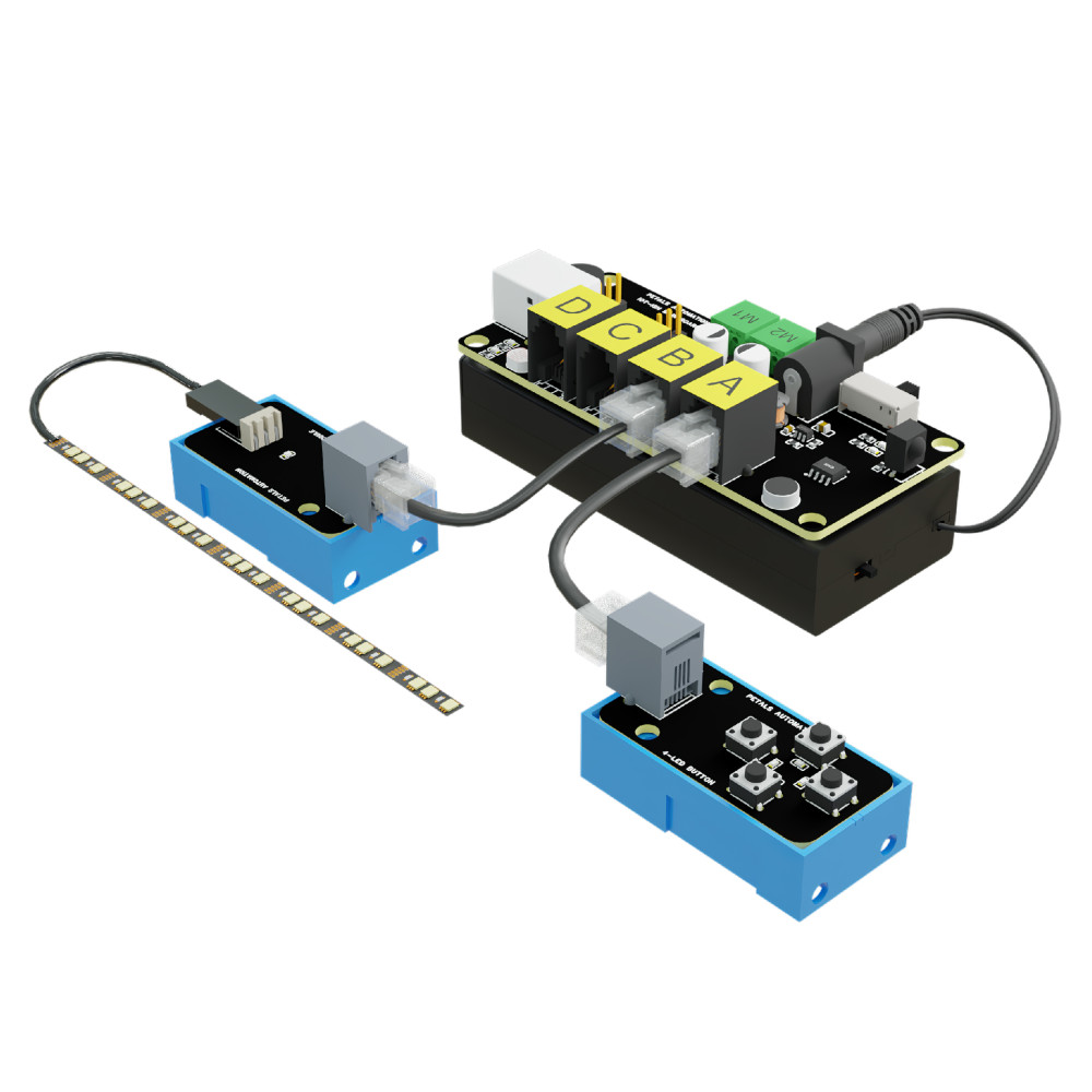 Petal Color Tone Kit | Interactive Light & Sound Kit for Smart Projects