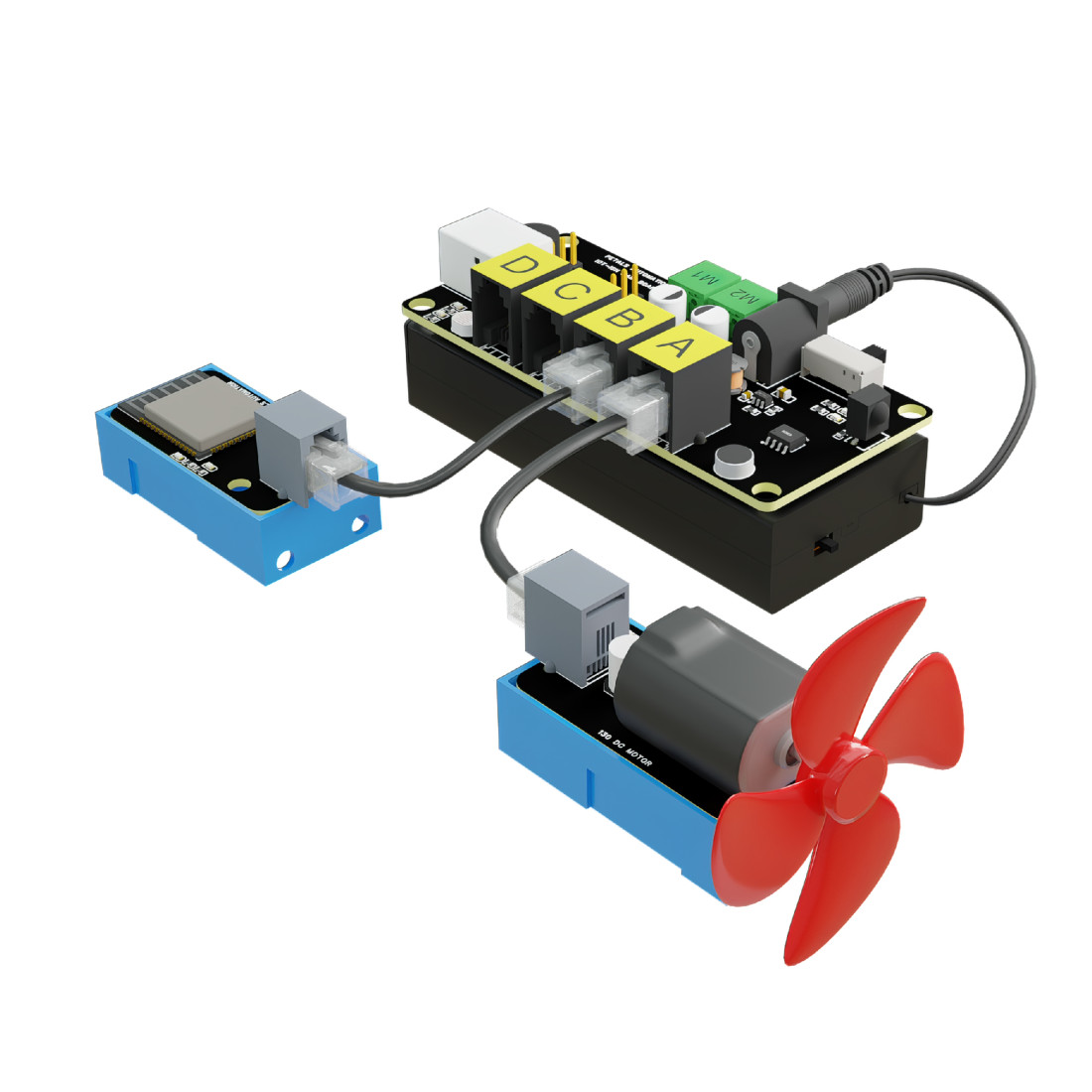 Petal App Controlled Fan Kit | Smart Wi-Fi Ceiling Fan with Mobile App